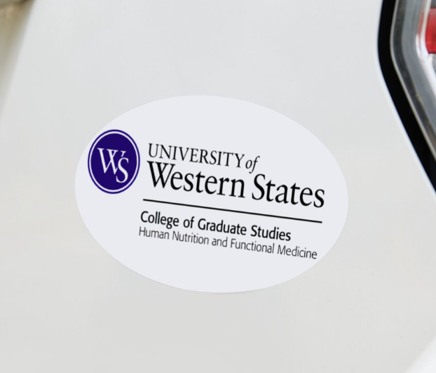 Human Nutrition and Functional Medicine Bumper Sticker | UWS Campus Store