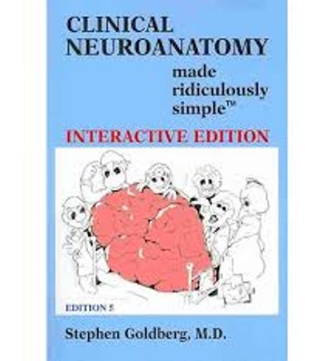 Clinical Neuroanatomy Made Ridiculously Simple | UWS Campus Store